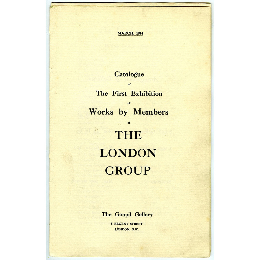The History of the London Group an illustrated talk – The London Group
